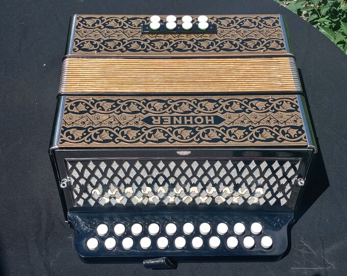 Hohner Vintage Vienna Accordion HA-2815 Germany 1970's - Etsy