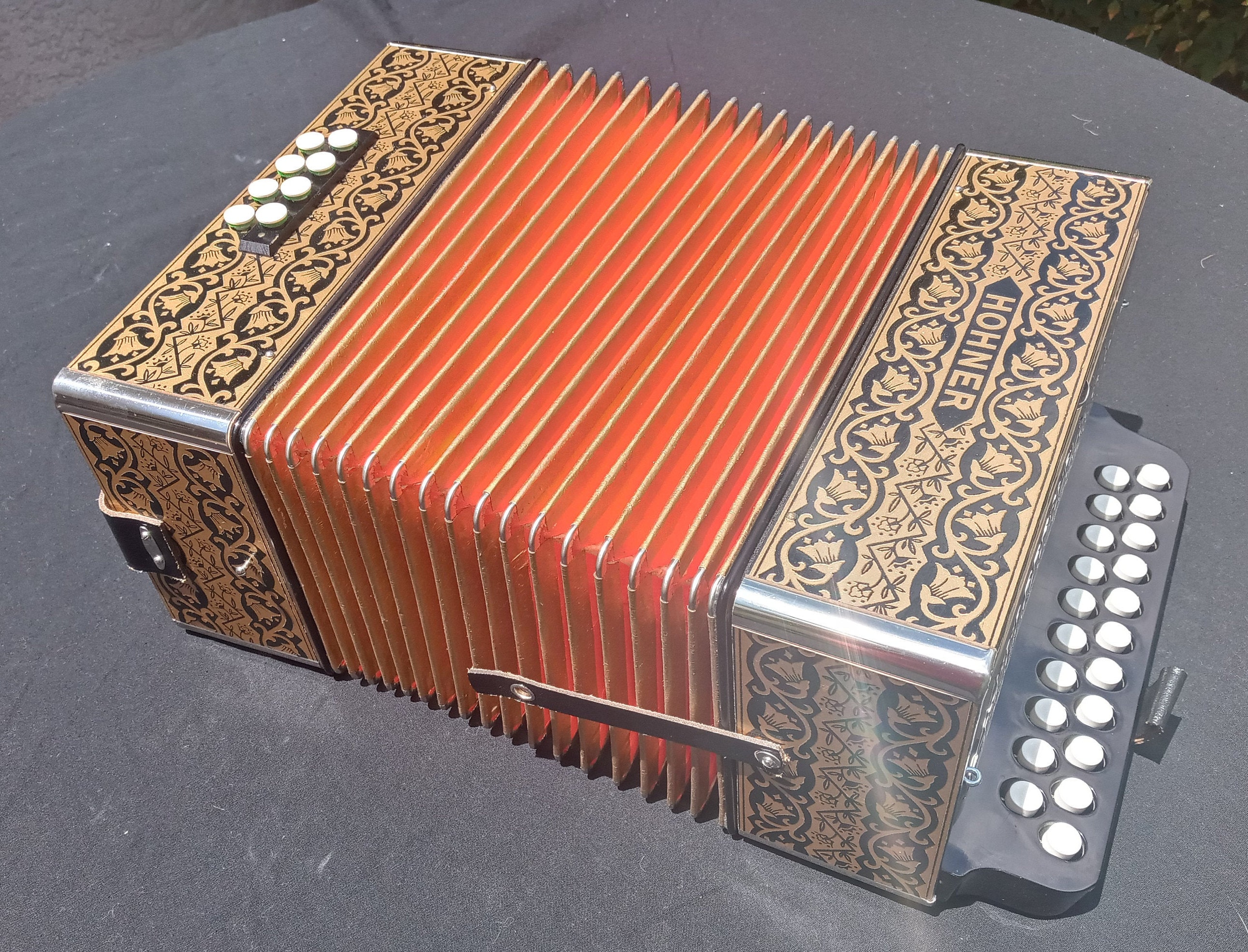 Hohner Vintage Vienna Accordion HA-2815 Germany 1970's | Etsy