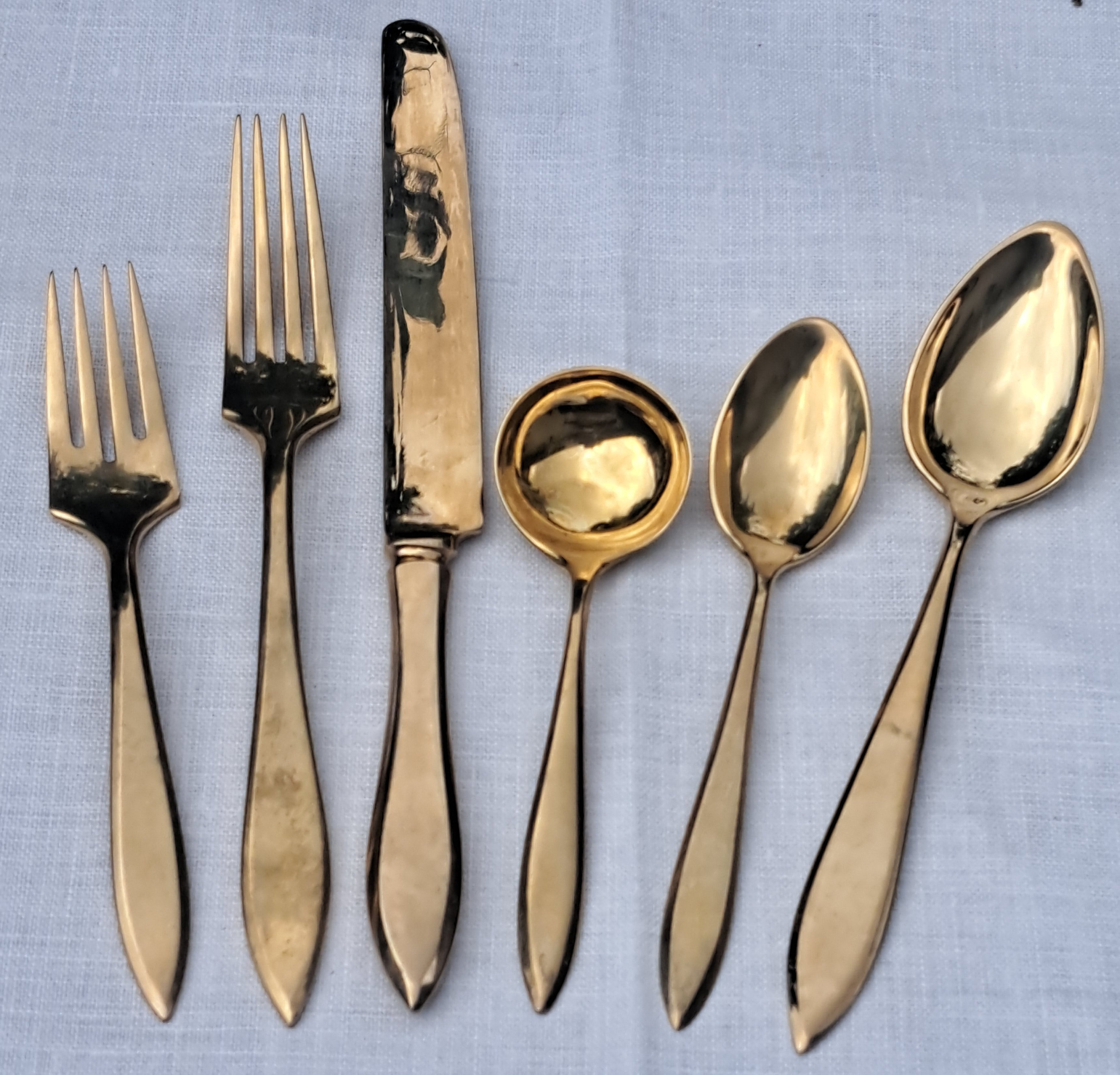 Antique Dirilyte-dirigold Regal Clover Backstamp Service for 8 ...