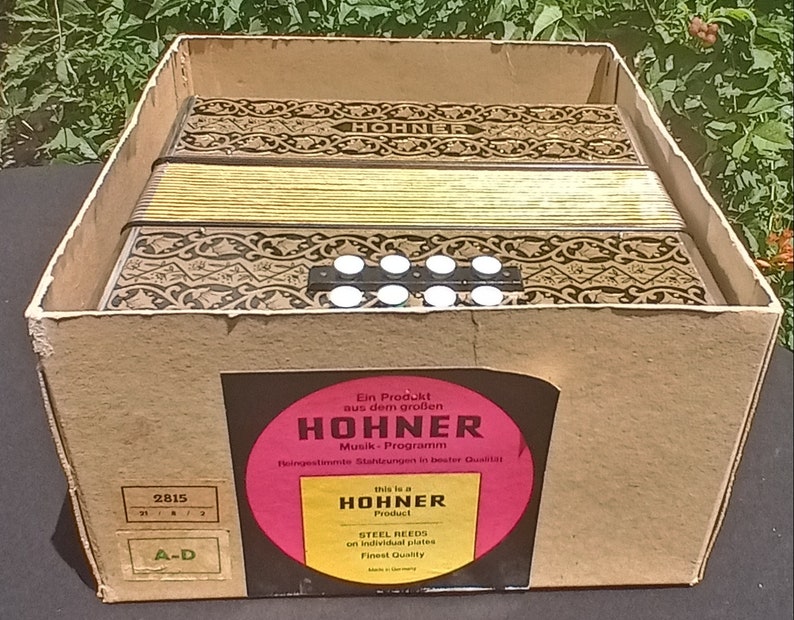 Hohner Vintage Vienna Accordion HA-2815 Germany 1970's | Etsy