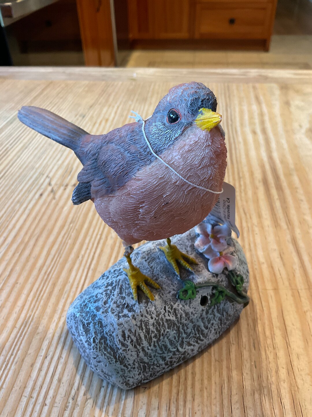 Resin Motion Sensor Bird/rock - Etsy