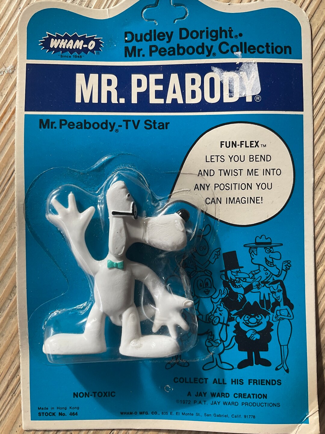 WHAM-O Mr. Peabody Flex Figure - Etsy