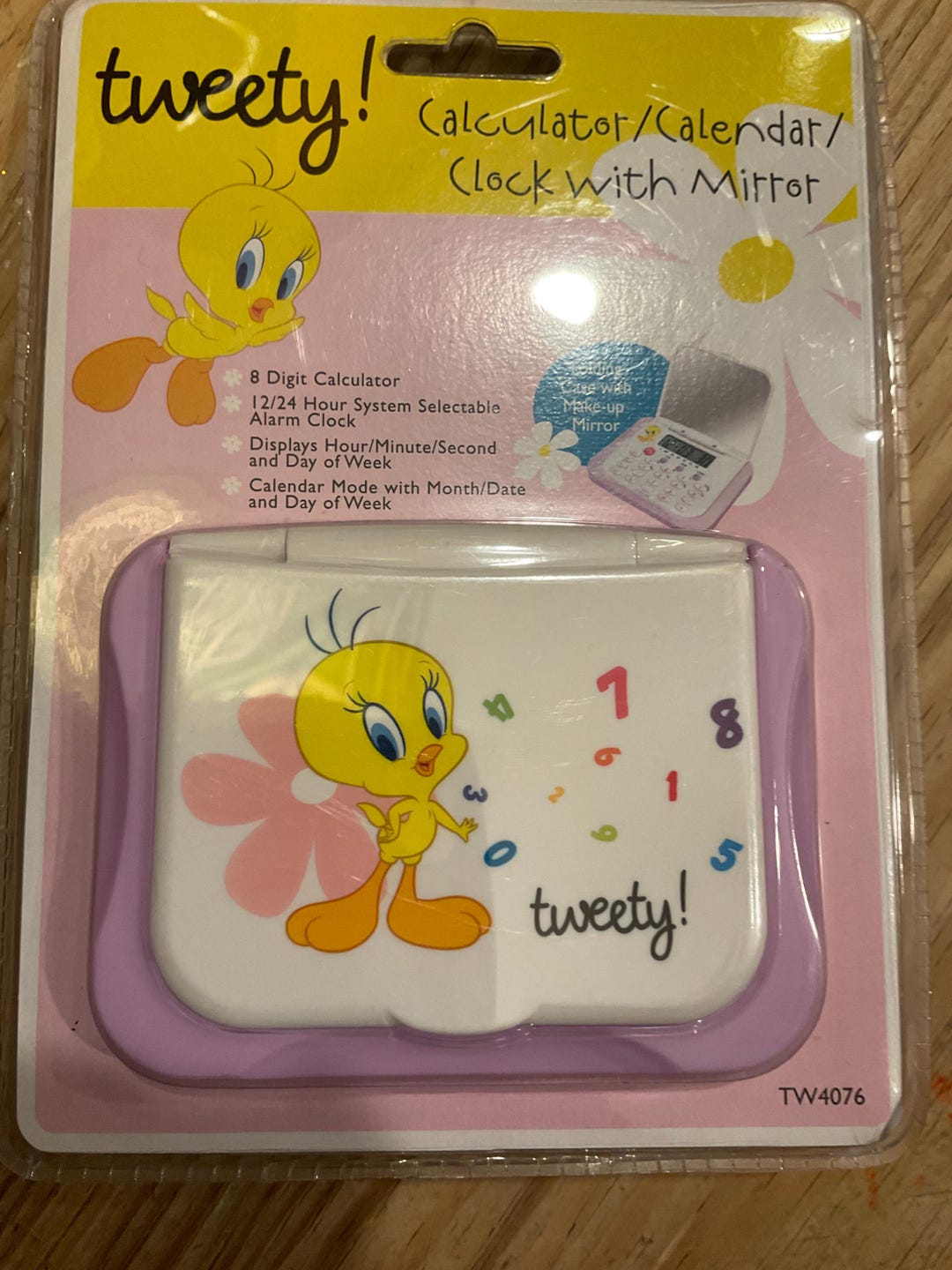 Tweety Calculator/calendar/clock With Mirror - Etsy