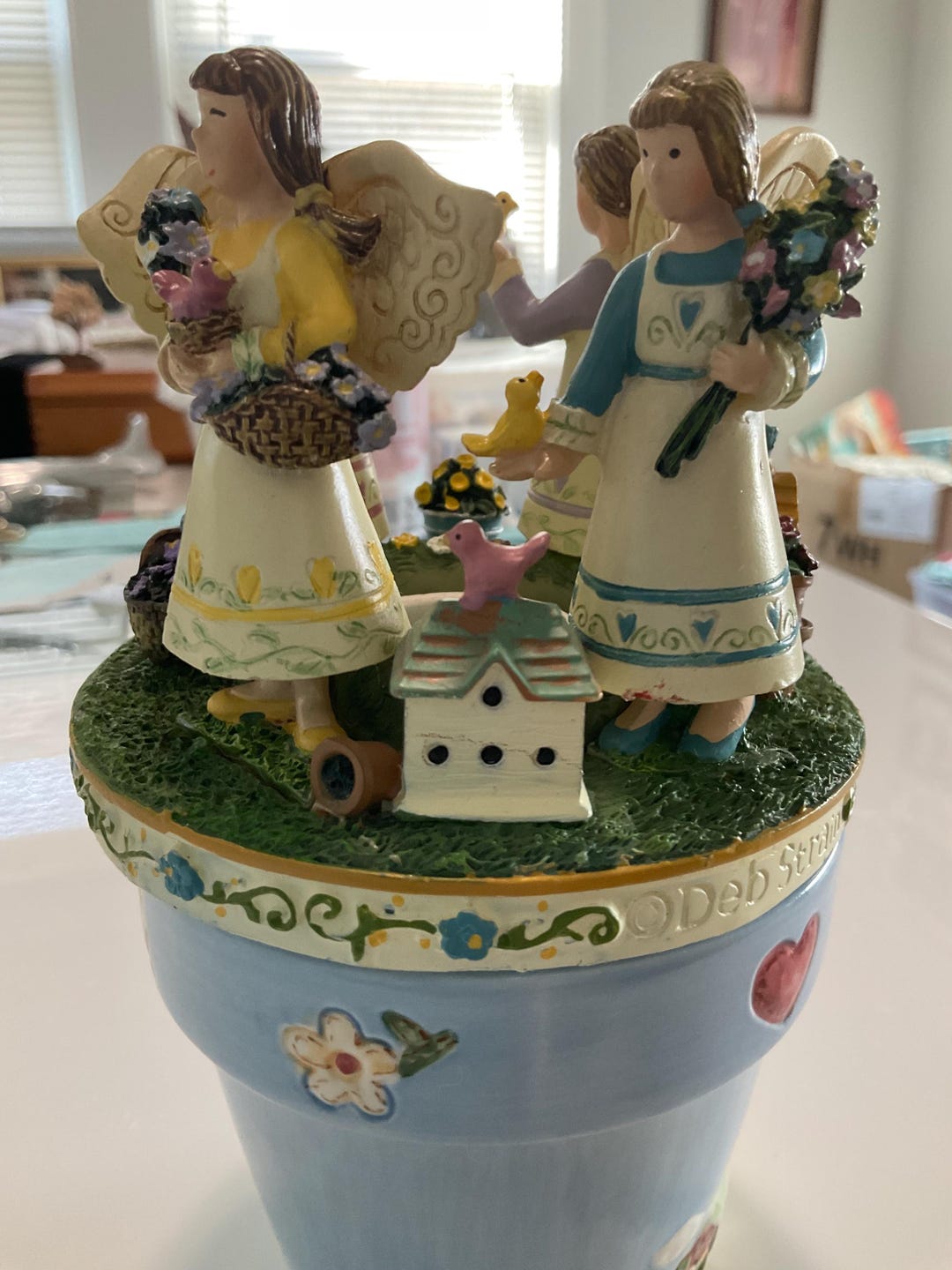 Deb Strain Candle Capper With Four Angels - Etsy
