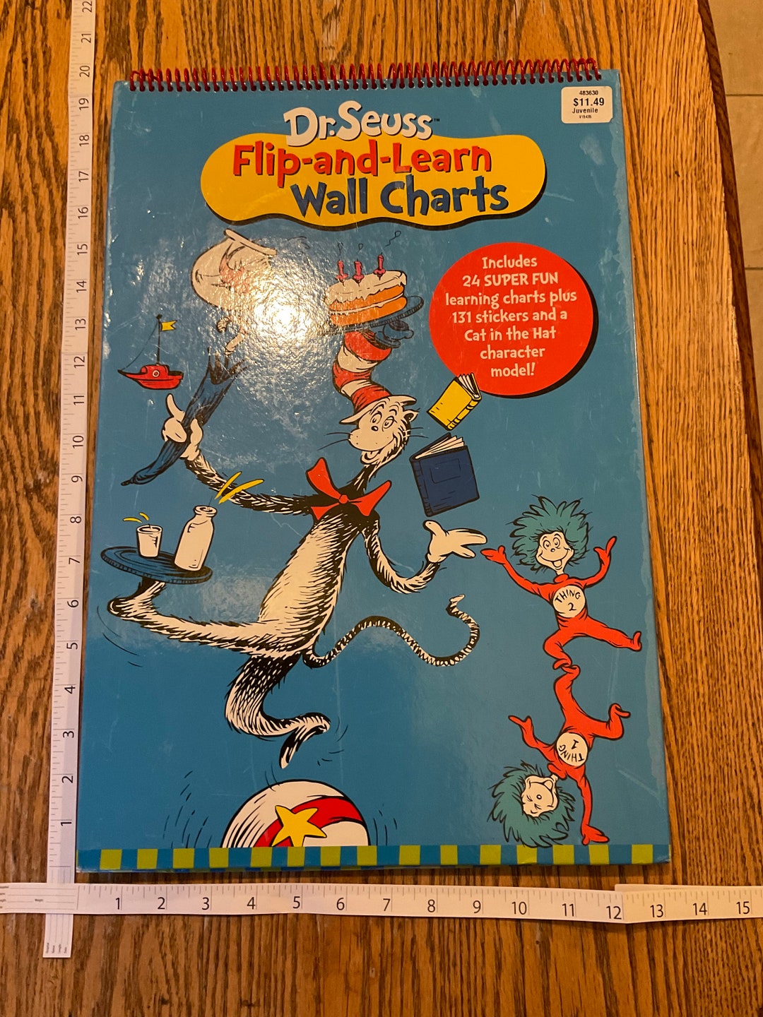 Dr. Seuss Flip and Learn Wall Charts 2009 - Etsy