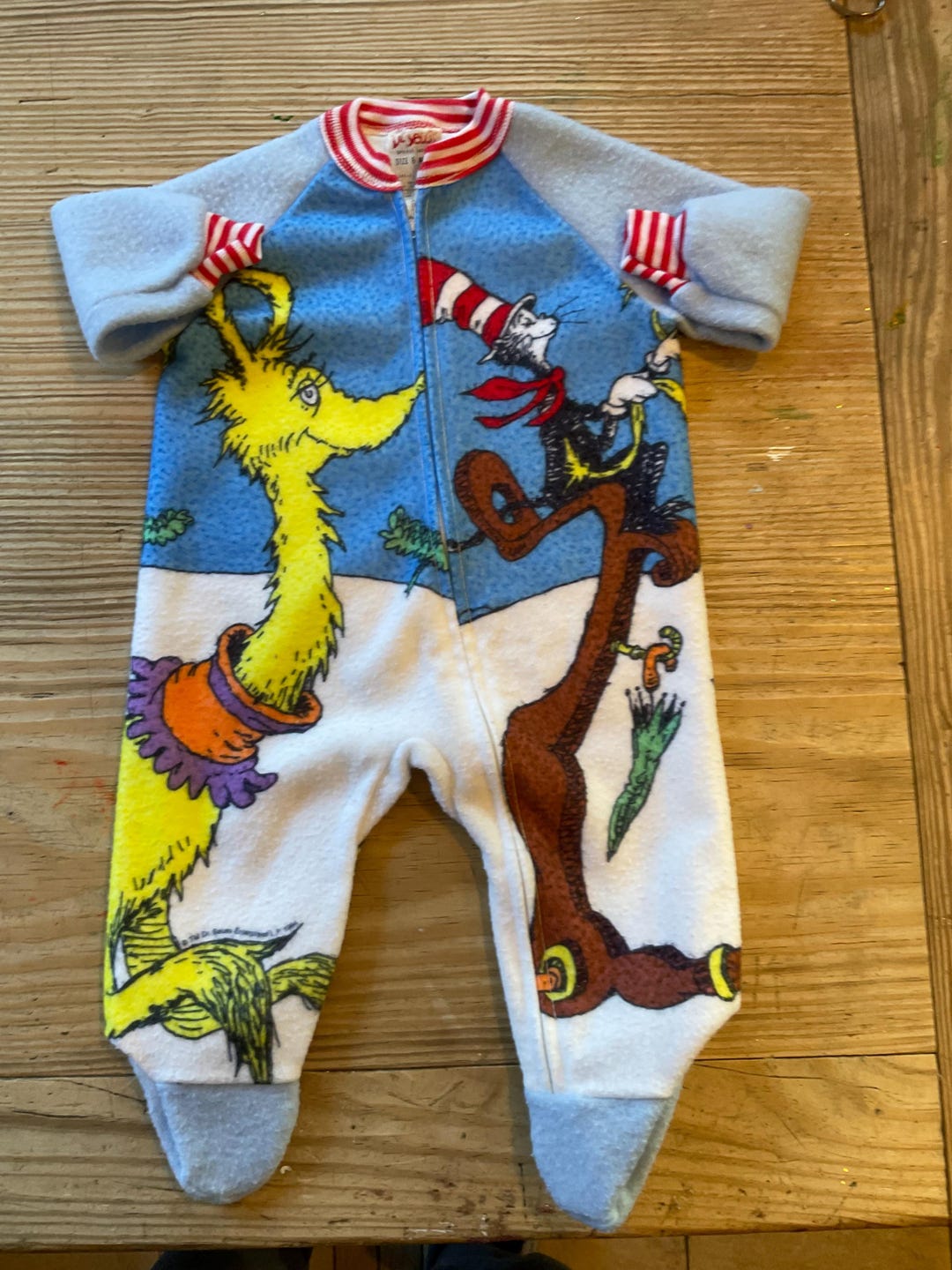 Dr. Seuss Baby Sleeper 1994 6months - Etsy