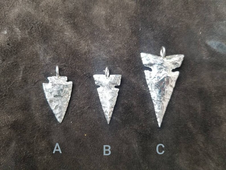 Sterling Silver Arrowhead - Etsy