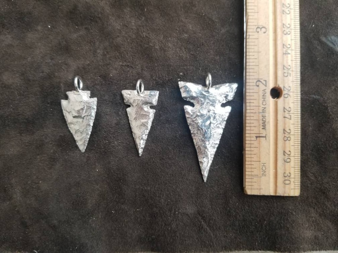 Sterling Silver Arrowhead | Etsy