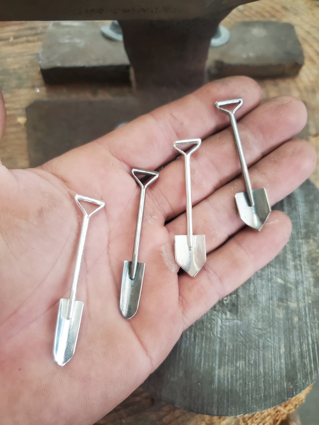 Sterling Silver Shovels - Etsy