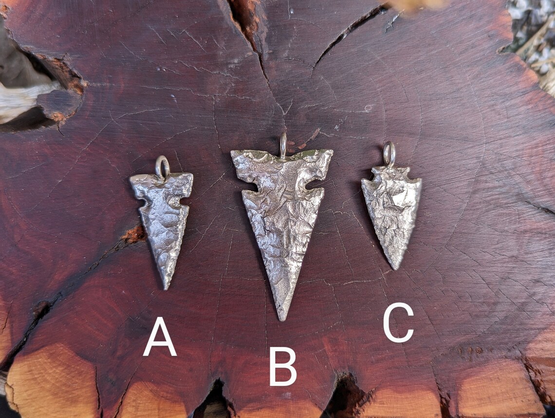 Sterling Silver Arrowhead - Etsy