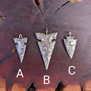 Sterling Silver Arrowhead - Etsy