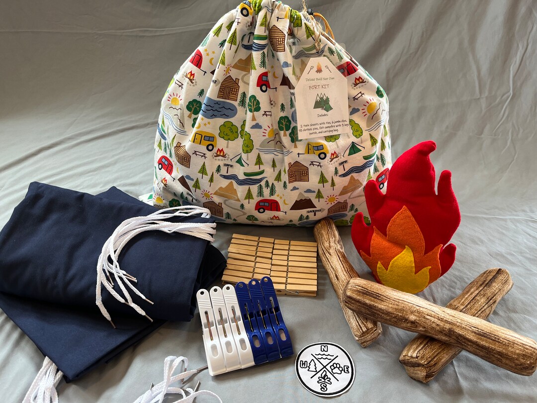 Deluxe Fort Kit Camping Lakes - Etsy