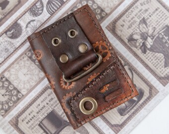 Steampunk Wallet | Etsy