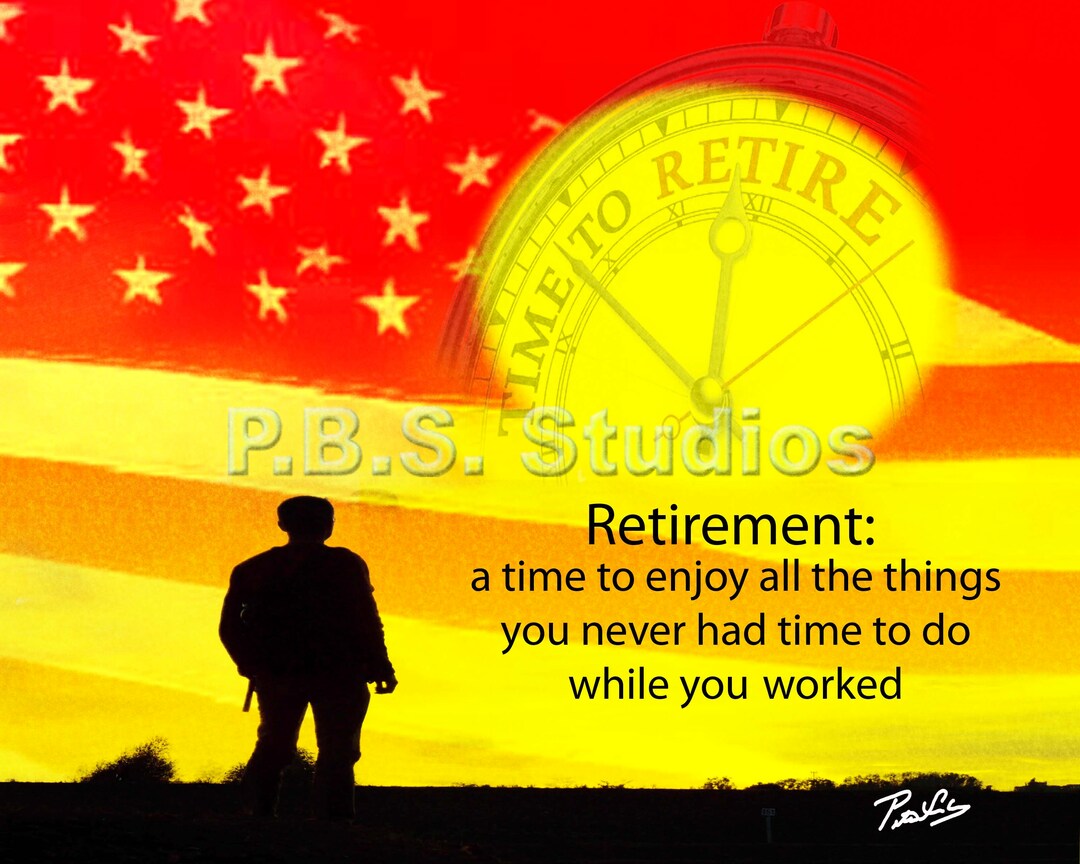 Retirement - Mixed Media - Mixed Media Photo-painting Print - Matted ...