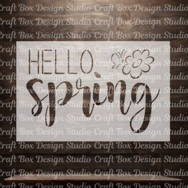 Hello Spring - Etsy