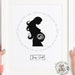 PERSONALISED BABY SCAN Ultrasound Print Bump Gift Baby Scan - Etsy