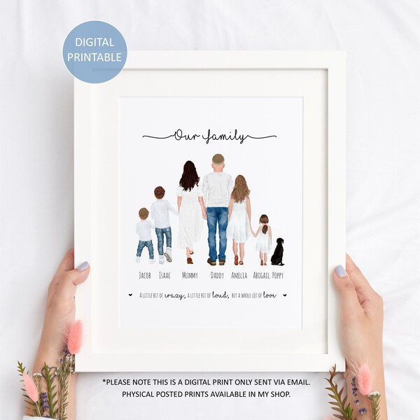 Family Portrait - Etsy