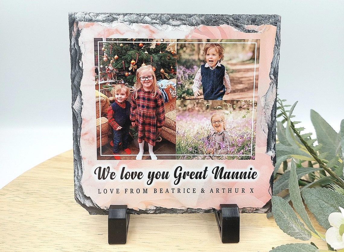 MOTHER'S DAY SLATE Picture Tile Photo Gift for Mum on - Etsy