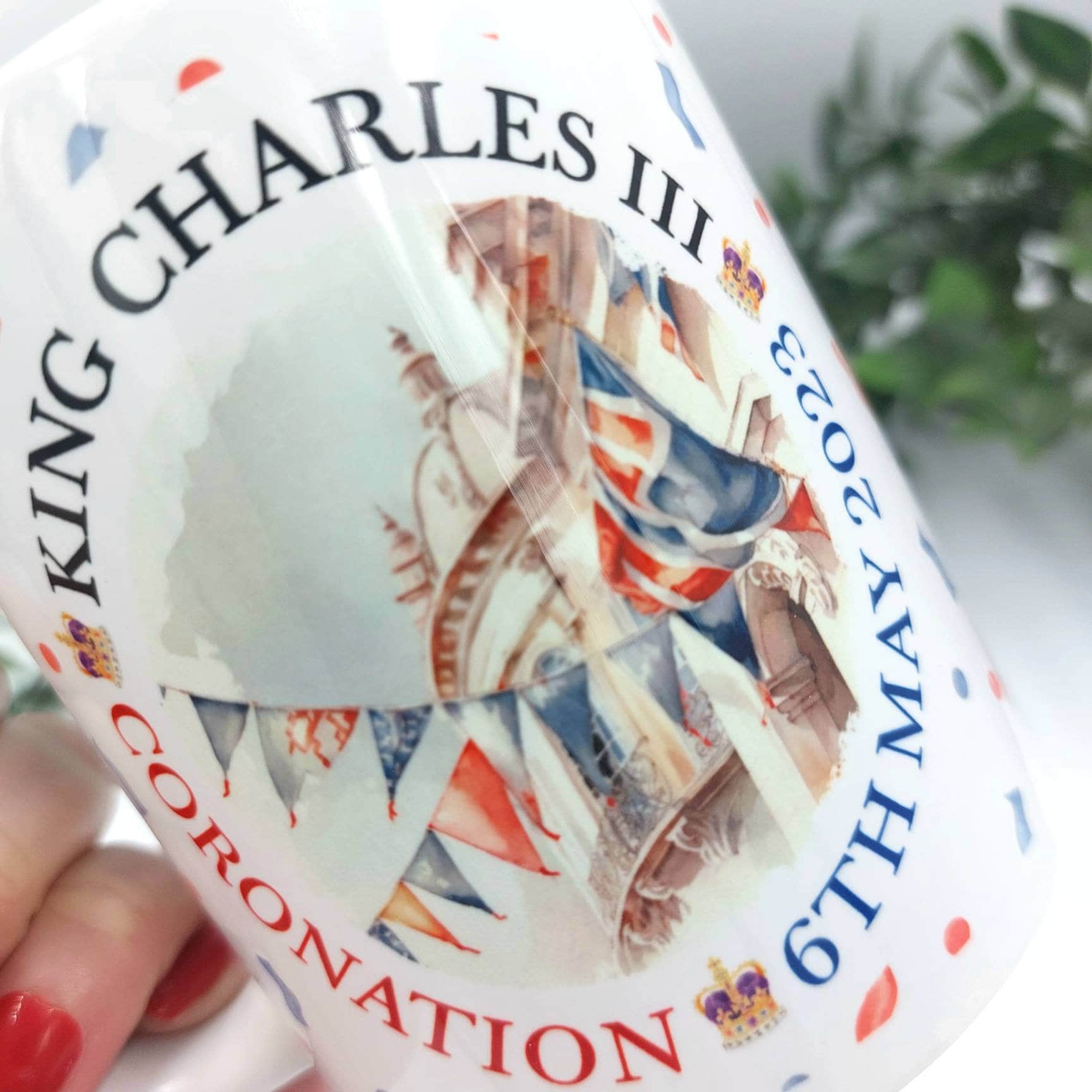 King Charles III Coronation Tea Mug Drinks Cup | King Charles ...