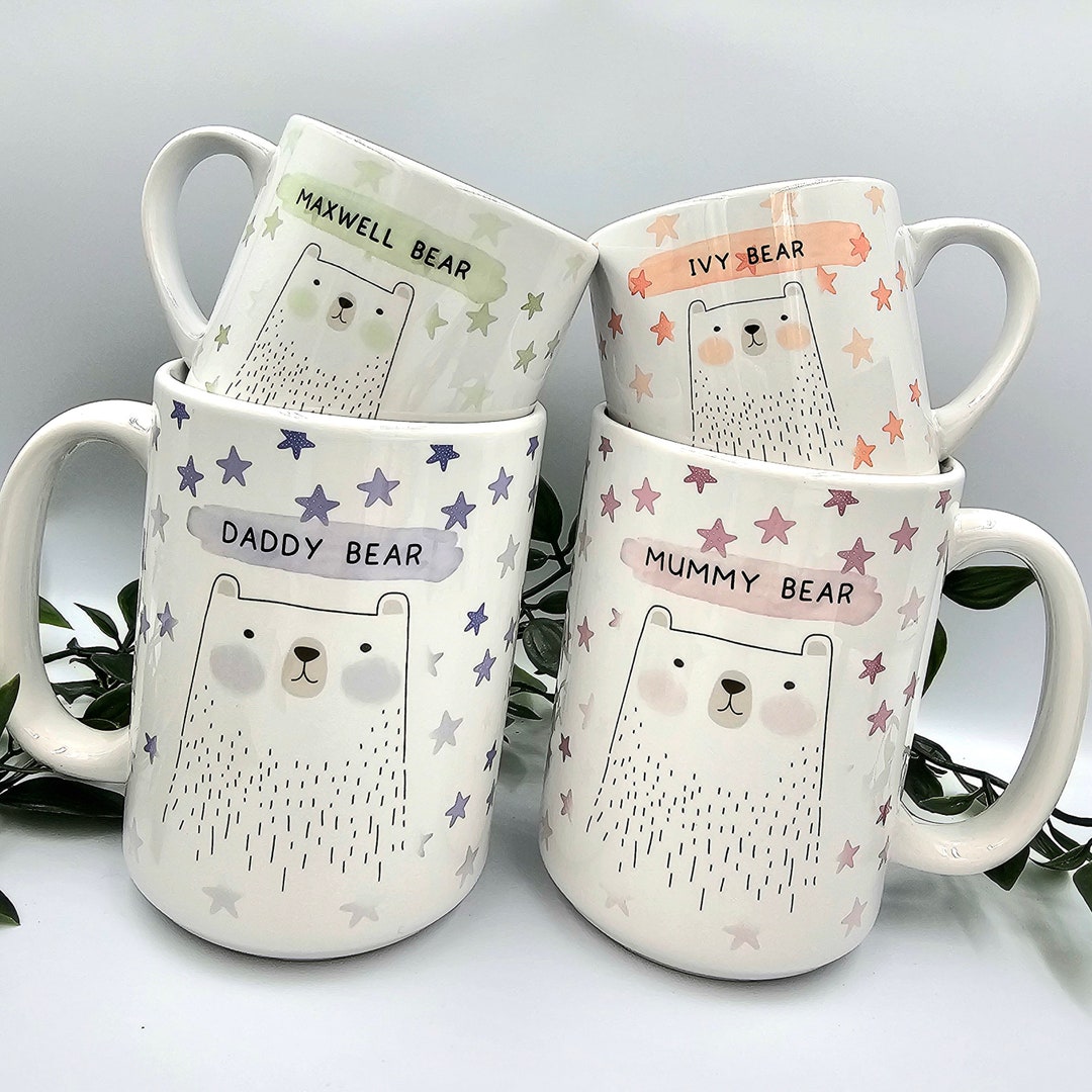 MATCHING FAMILY MUG Set, Father's Day Gift for Dad, Twinning Mugs ...