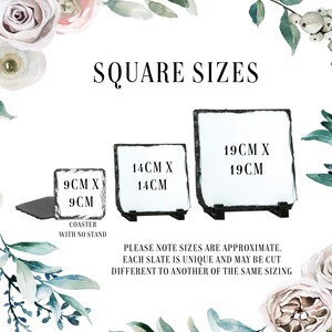 PERSONALISED NEW BABY Photo Slate, Baby Birth Announcement Slate Plaque ...