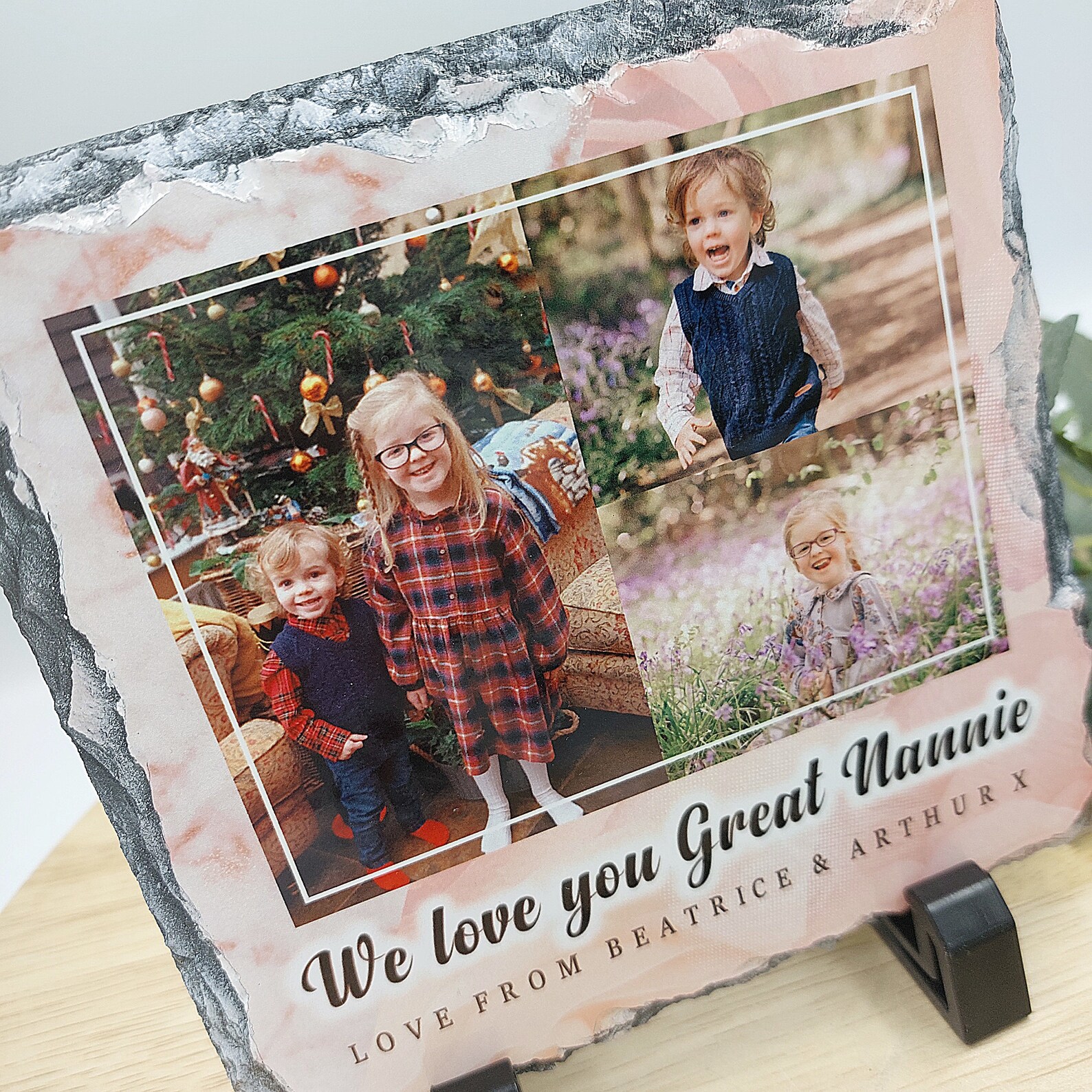 MOTHER'S DAY SLATE Picture Tile, Photo Gift for Mum on Mother's Day ...