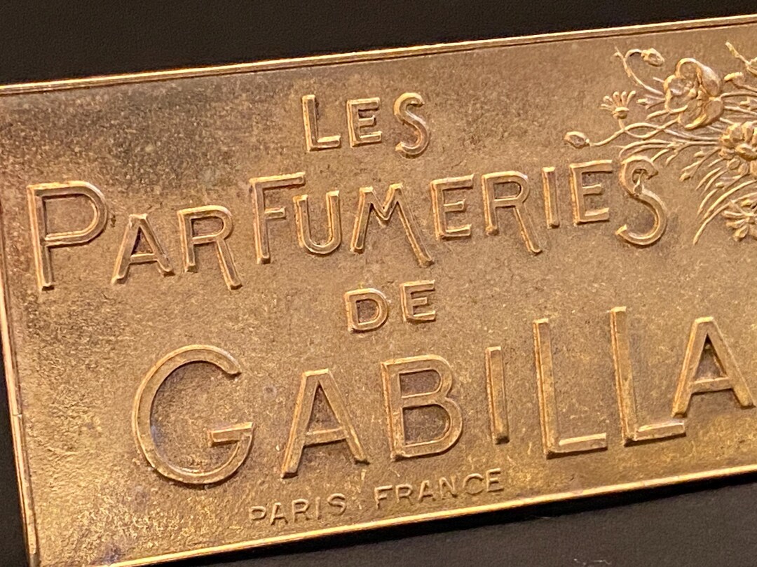 GABILLA PERFUMES Shop Window Sign for GABILLA Perfumeries (1920) - Etsy