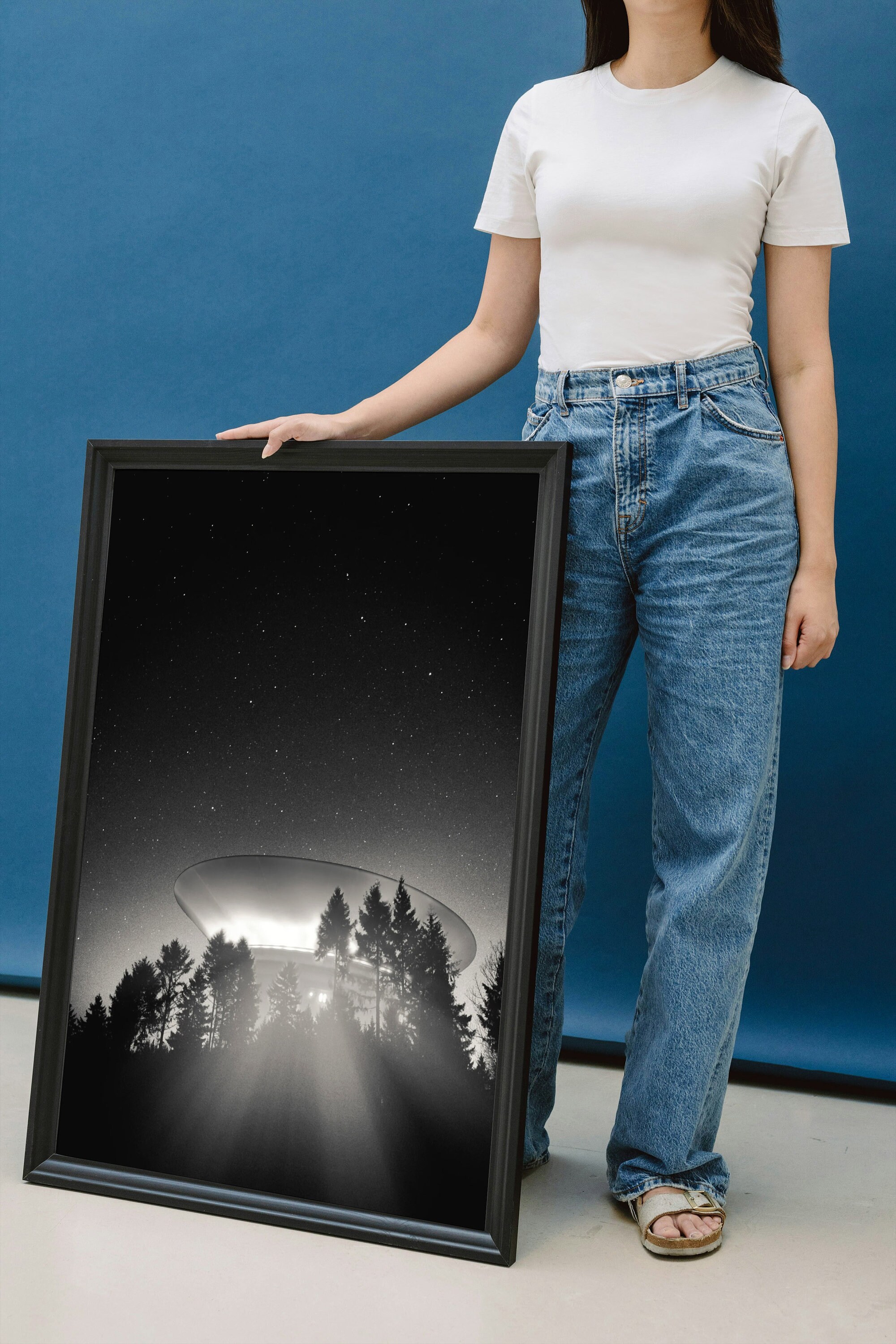 UFO Poster - Printable - Alien Poster - Photography - Download - UFO ...