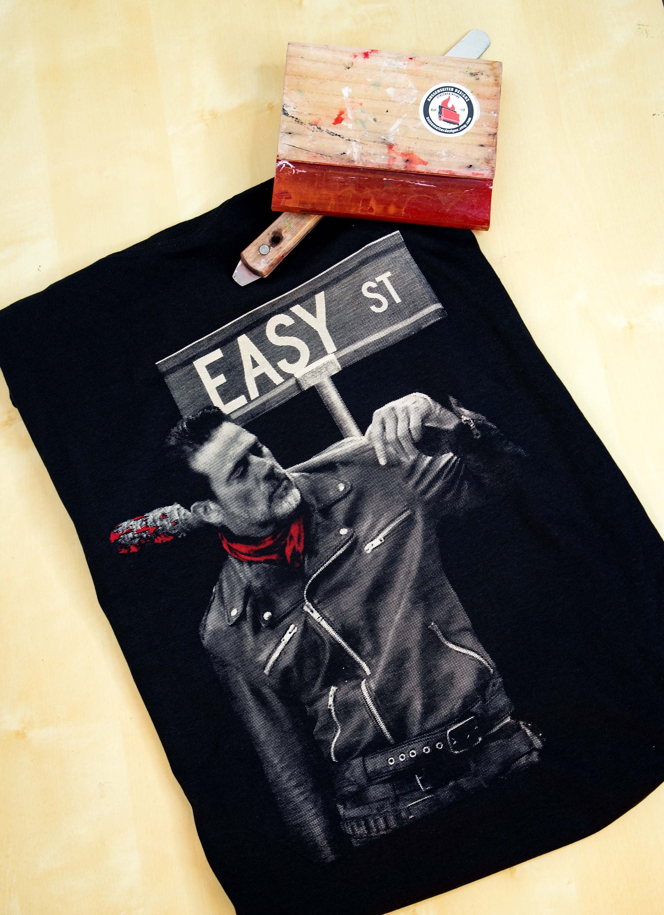 Negan Unisex Shirt Easy Street the Walking Dead Negan - Etsy