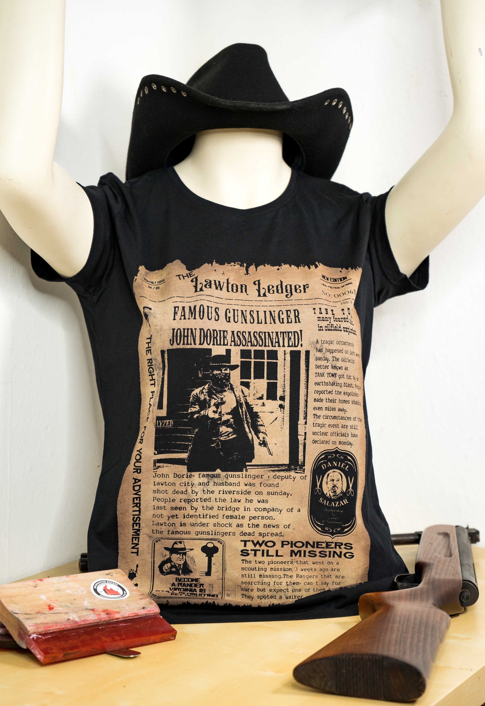 John Dorie Fear the Walking Dead Vintage Style RDR TWD - Etsy