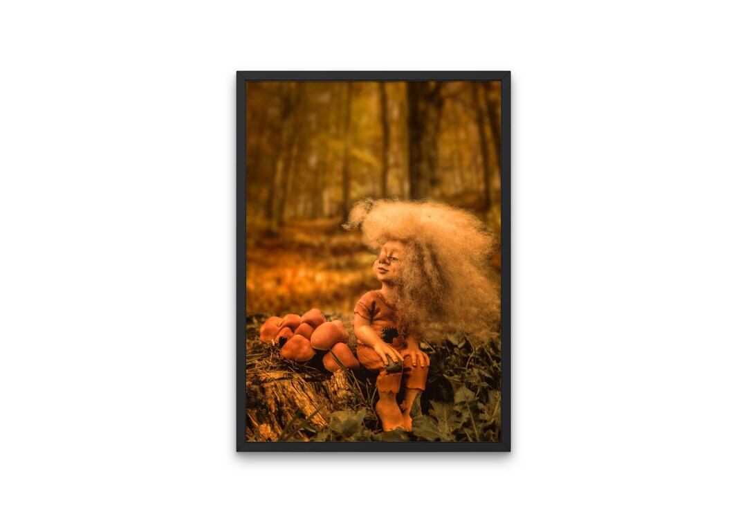 Printable - Fall - Home Decor - Poster - Elf - Troll - Fall Decoration ...