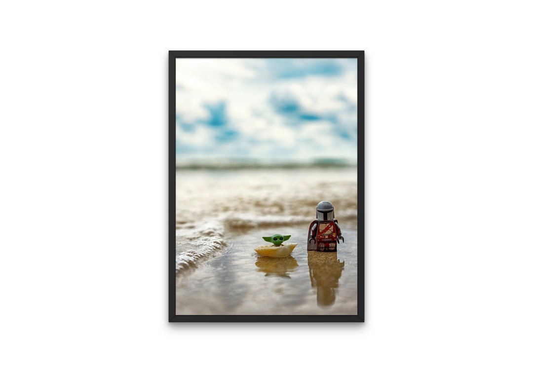Printable - the Mandalorian - Grogu - Tatooine Poster - Shell - the ...