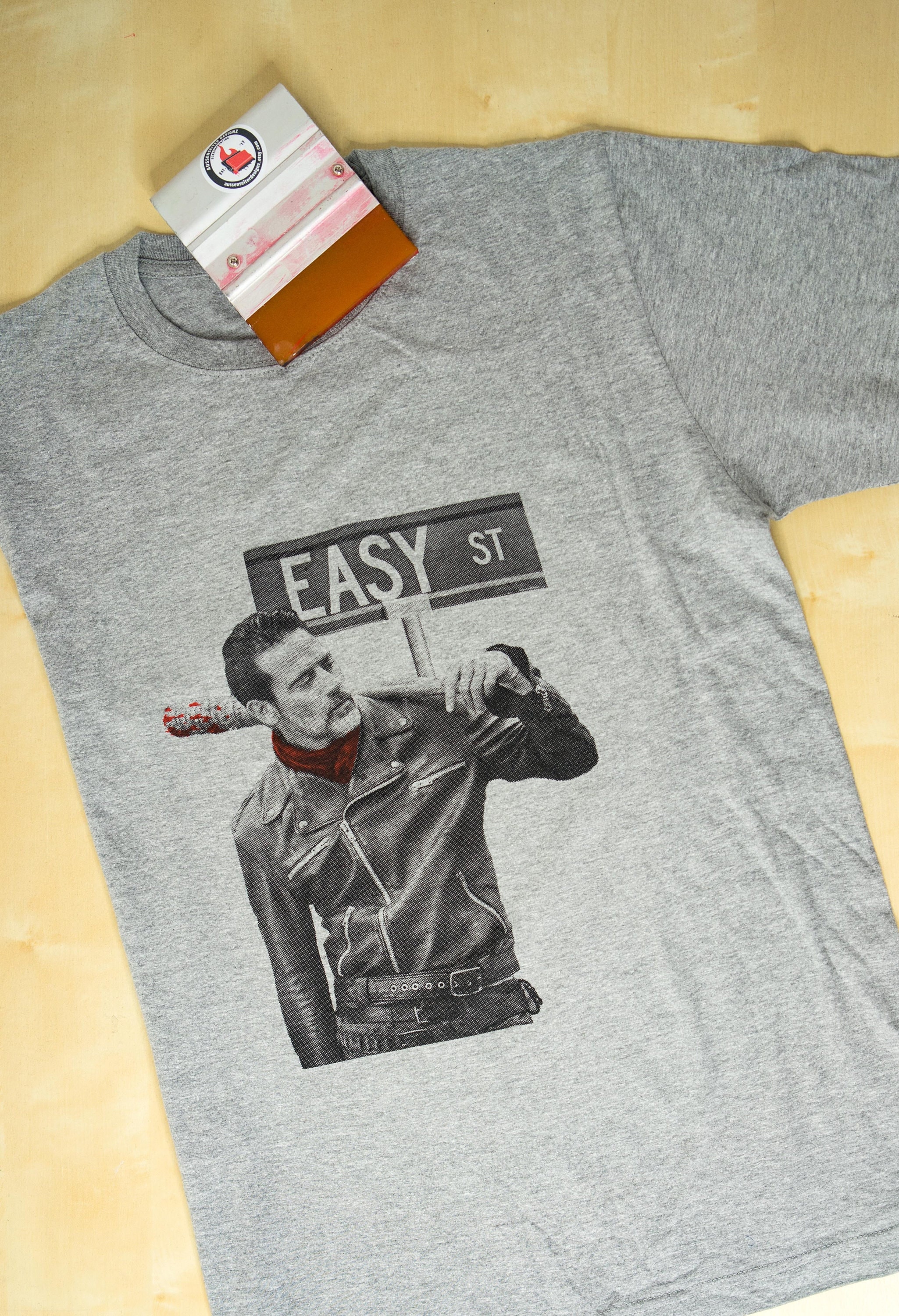 Negan Easy Street the Walking Dead Negan Shirt TWD - Etsy
