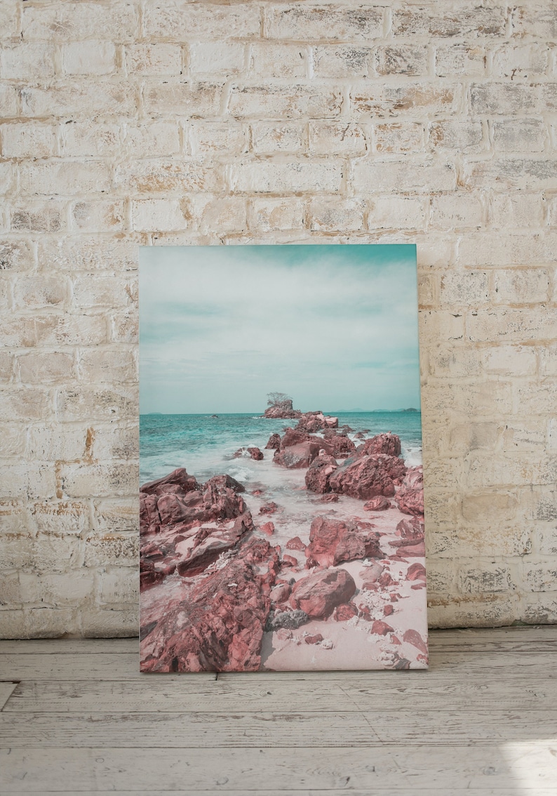 Printable Beach Poster Ocean Poster Nature Wall Art Tropical Download ...