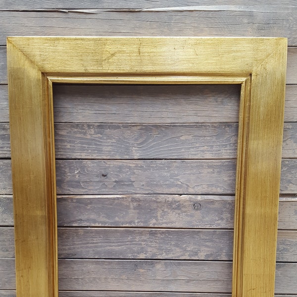 Gold Leaf Photo Frame - Etsy