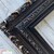 Vintage Style Black Wood Picture Frame With Gold Accents., Antique ...