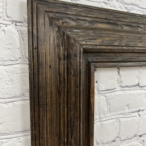 Western Style Picture Frame Wood Rustic Frame Rustic Decor | Etsy