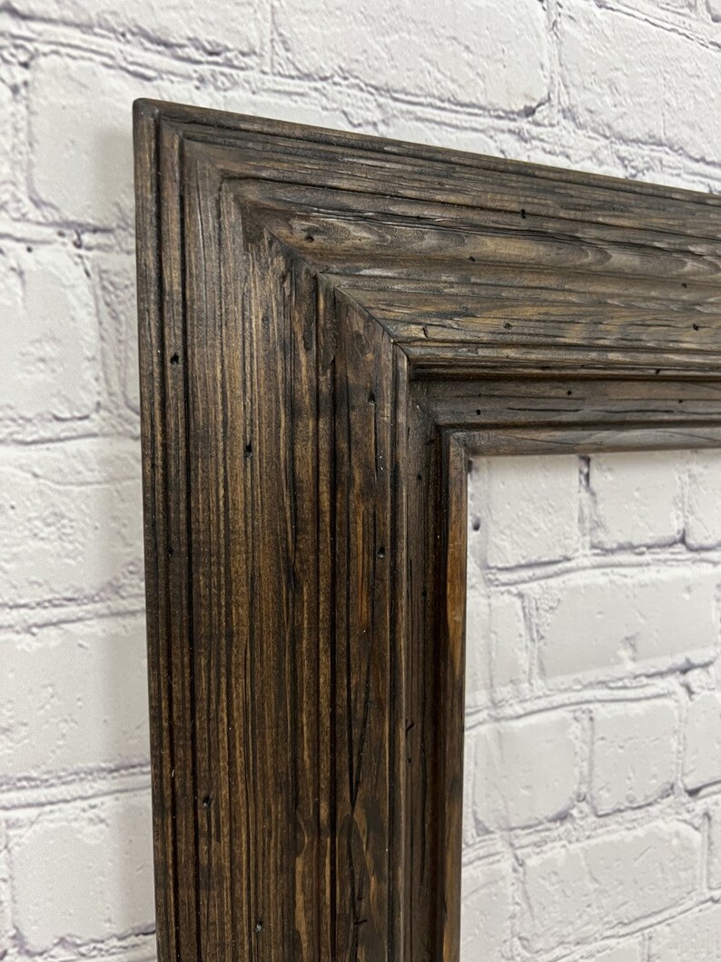 Western Style Picture Frame Wood Rustic Frame Rustic Decor | Etsy