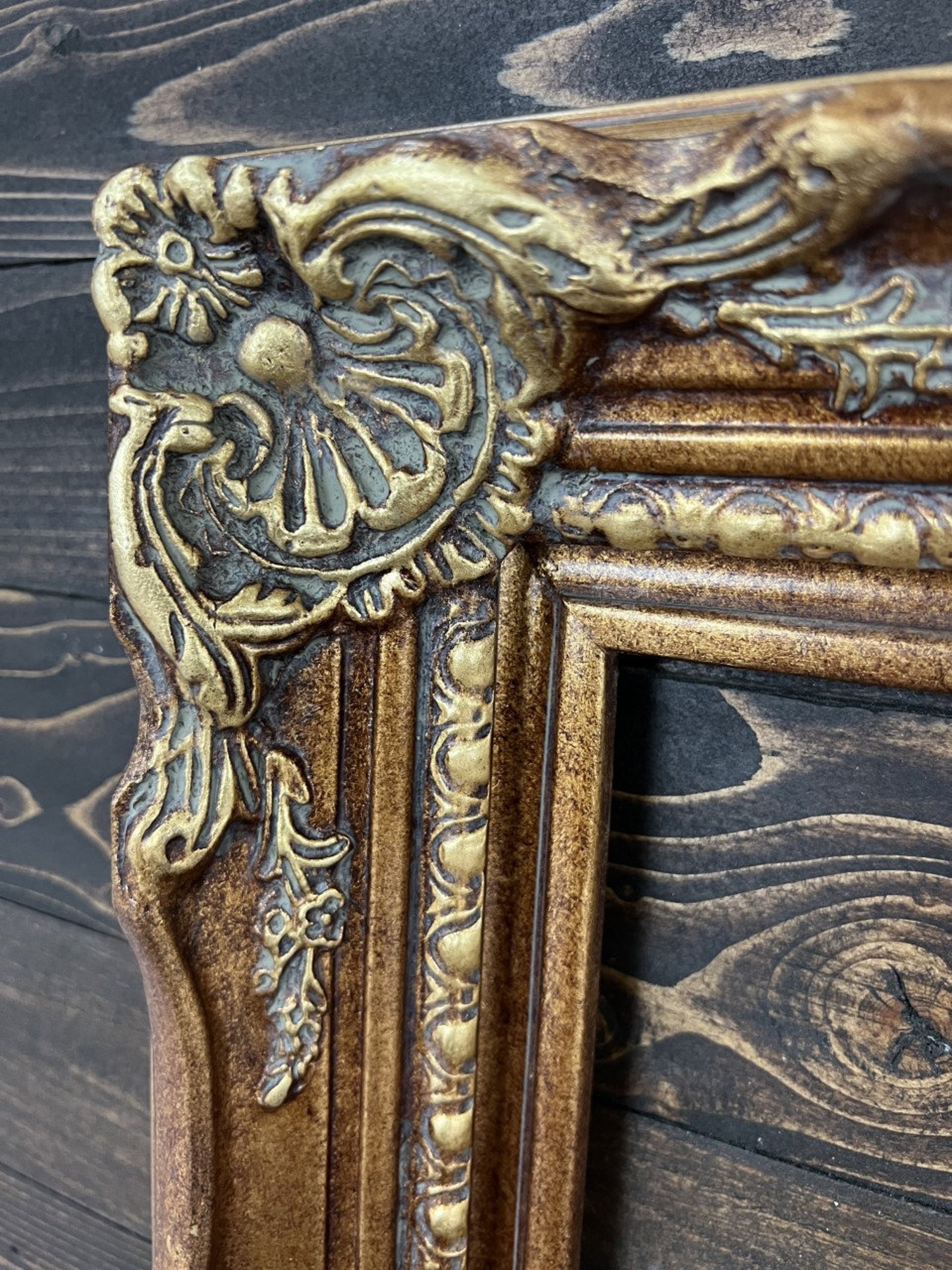 Classic Colonial Style Wood Picture Frame Canvas - Etsy