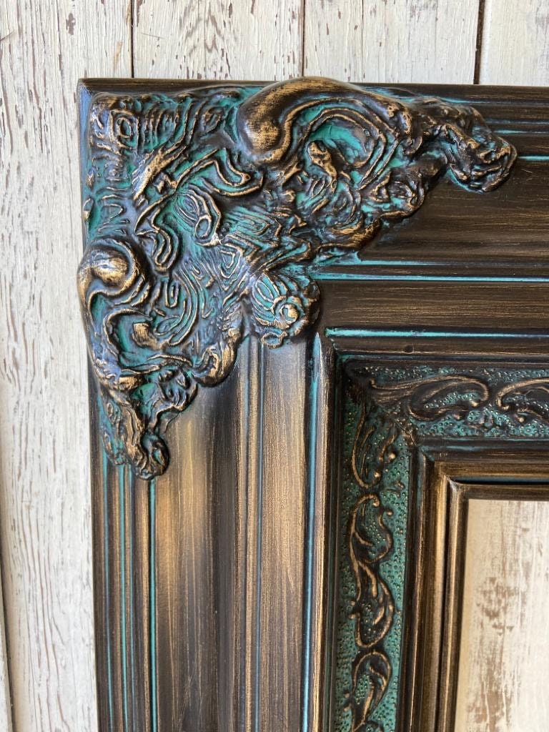Baroque Colonial Style Frame, Antique Gold, Wedding Frame,ornate Wood ...