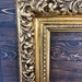 Colonial Style Frame, GOLD Leaf, Canvas Frame, Antique Frame,oil ...
