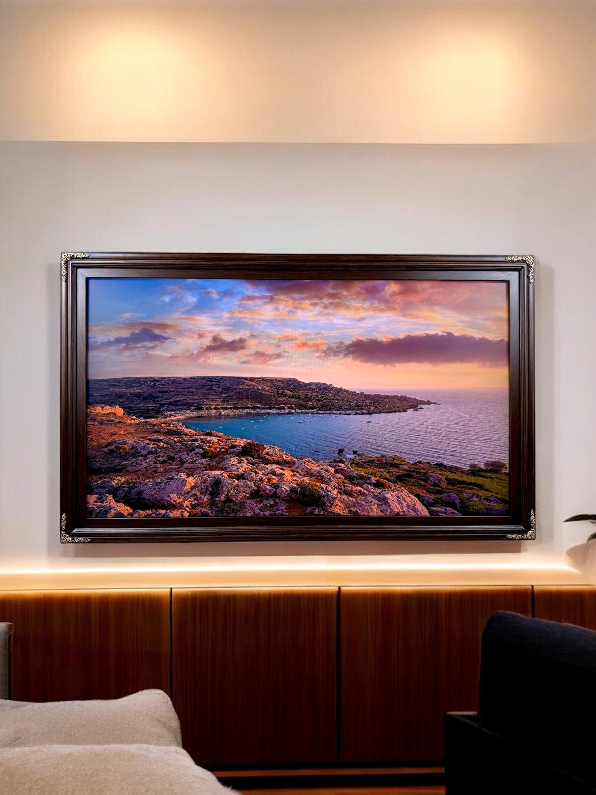 32" to 75" Inch Ornate Frame for Samsung the Frame TV and Frame Pro TV ...