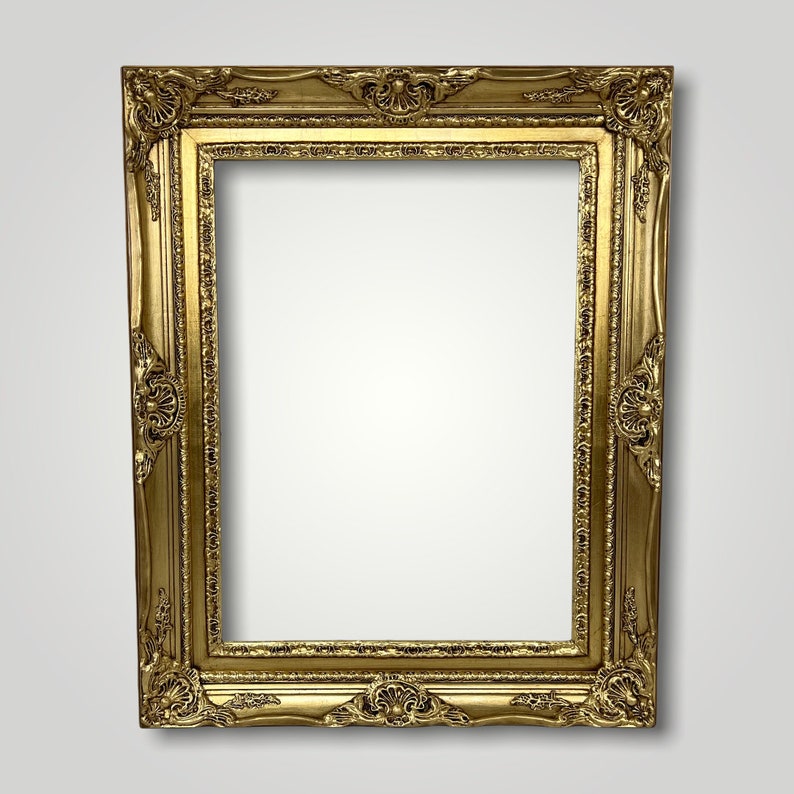 Classic Colonial II Style Wood Picture Frame Canvas Frame - Etsy