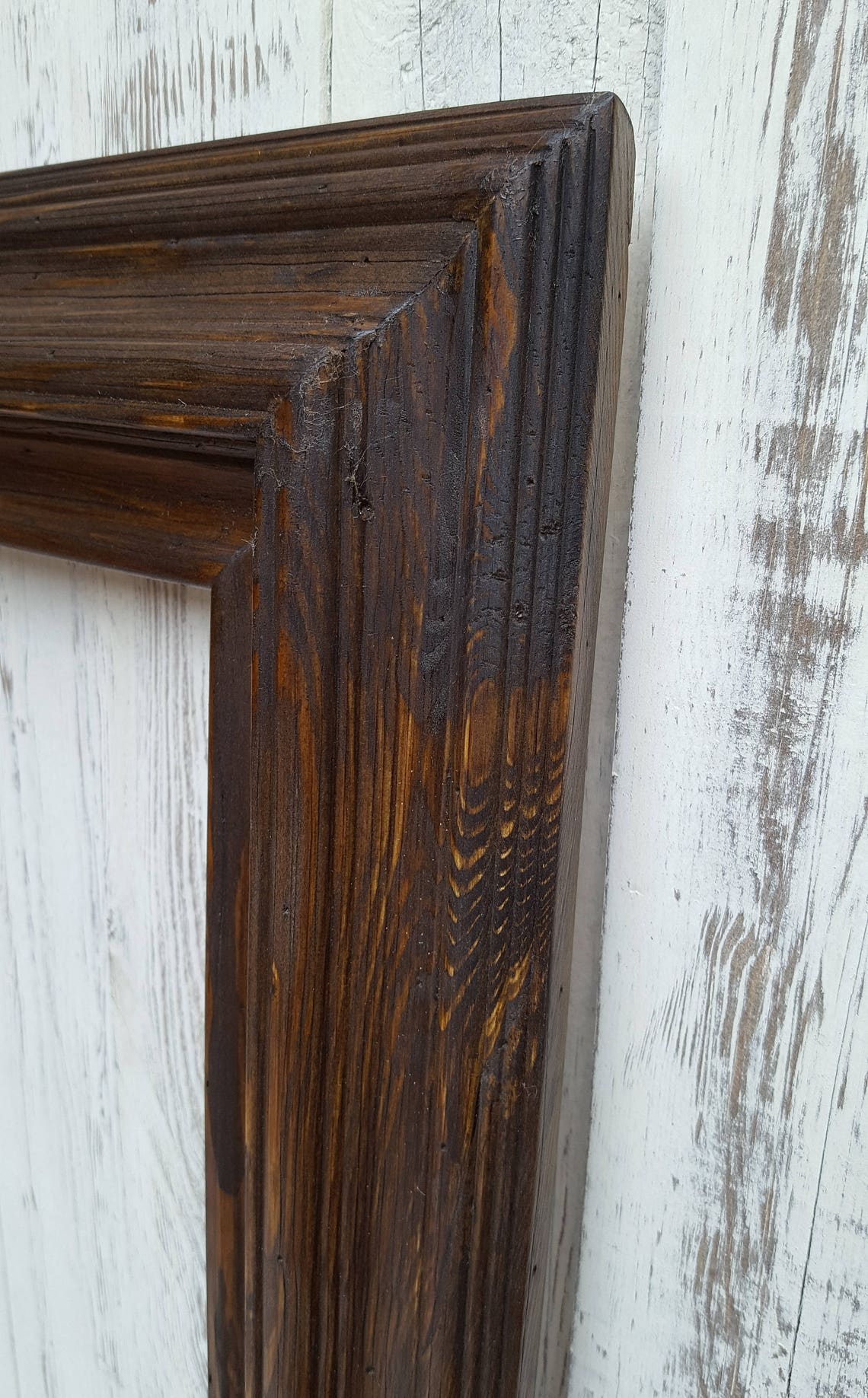 Western Style Picture Frame Wood Rustic Frame Rustic Decor | Etsy