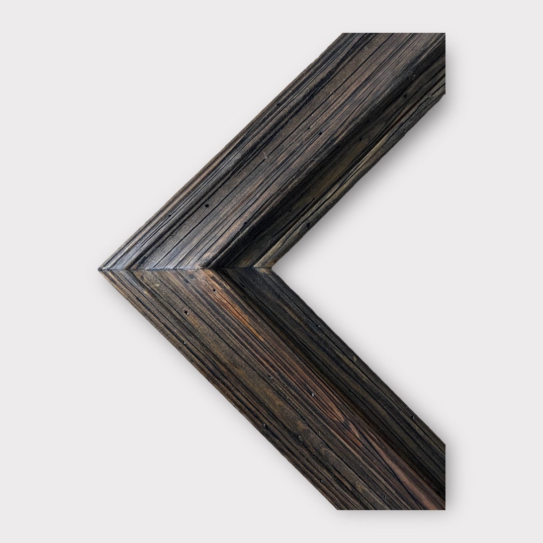 Western Style Picture Frame, Wood Rustic Frame, Rustic Decor, Custom ...