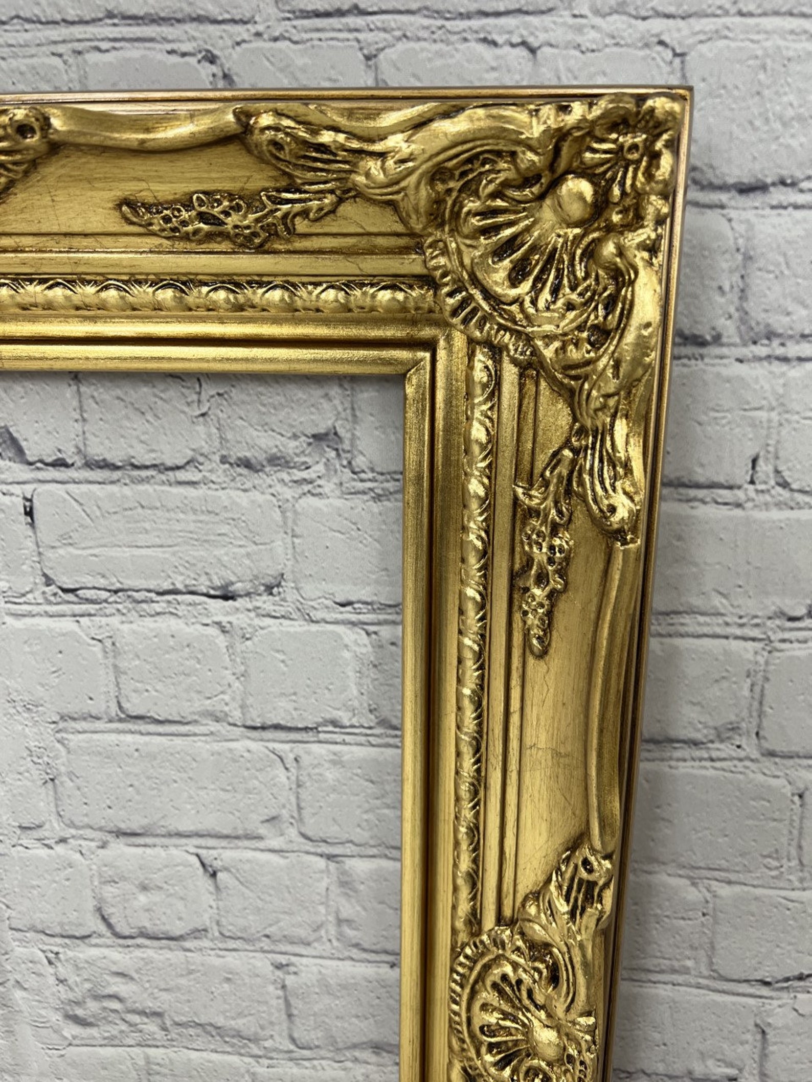 Classic Colonial Style Wood Picture Frame Canvas Frame - Etsy