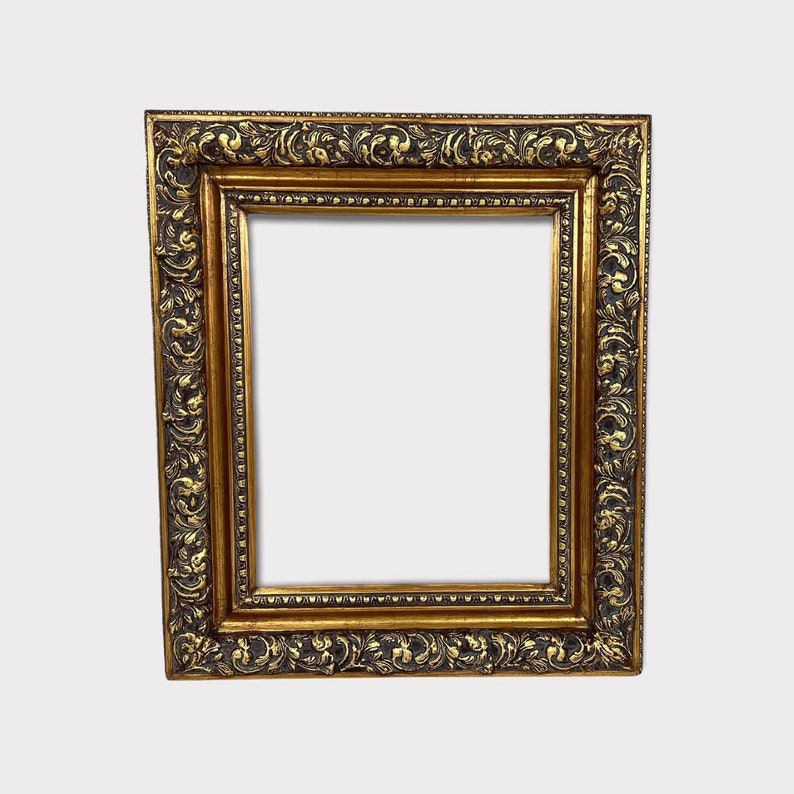 Colonial Style Frame, Gold Leaf, Canvas Frame, Antique Frame,oil ...