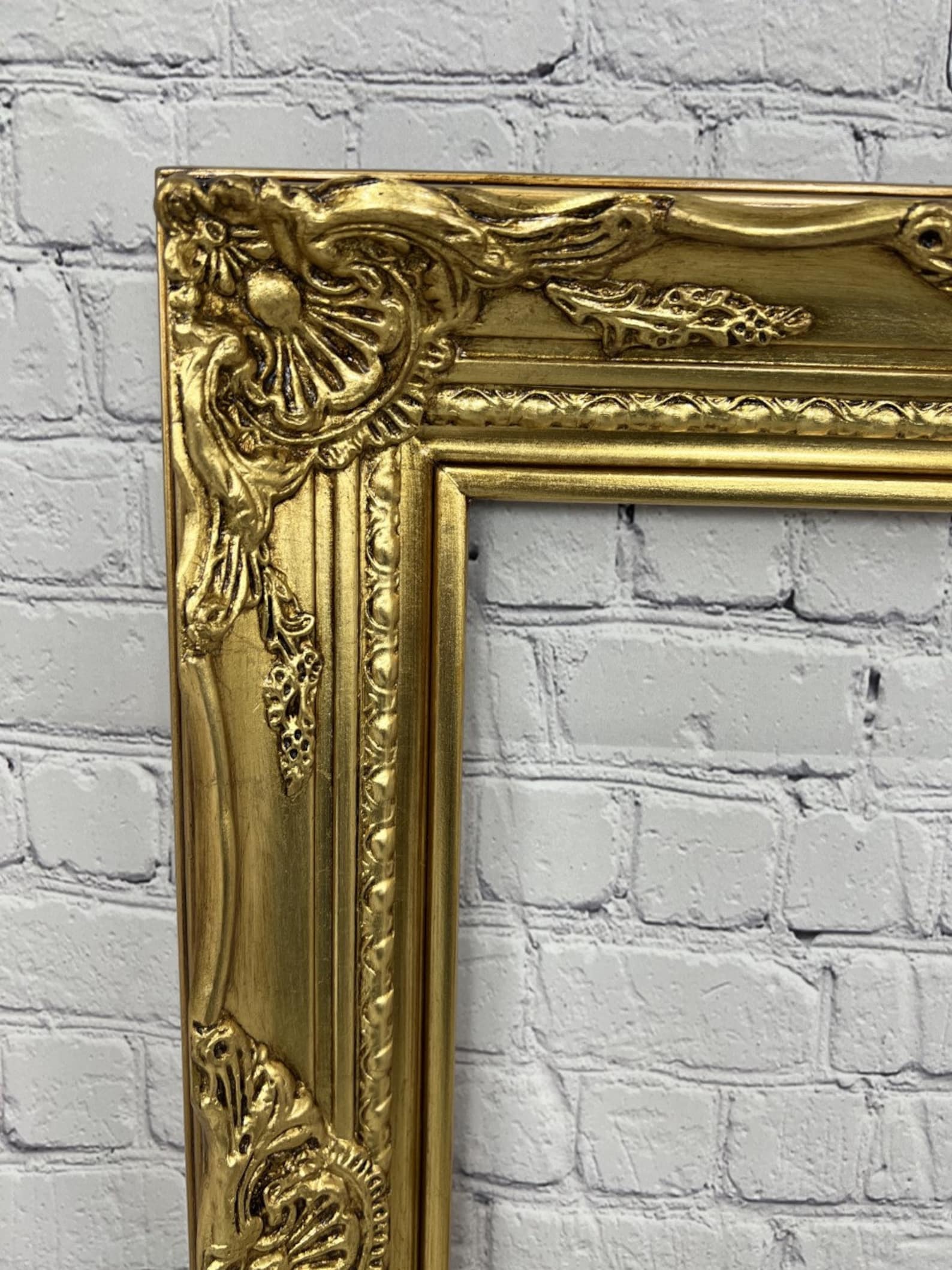 Classic Colonial Style Wood Picture Frame Canvas Frame - Etsy