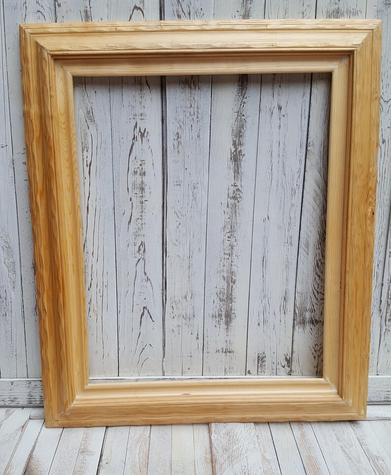 Western Style Picture Frame Wood Rustic Frame Rustic Decor - Etsy UK