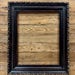 Vintage Style Black Wood Picture Frame With Gold Accents., Antique ...
